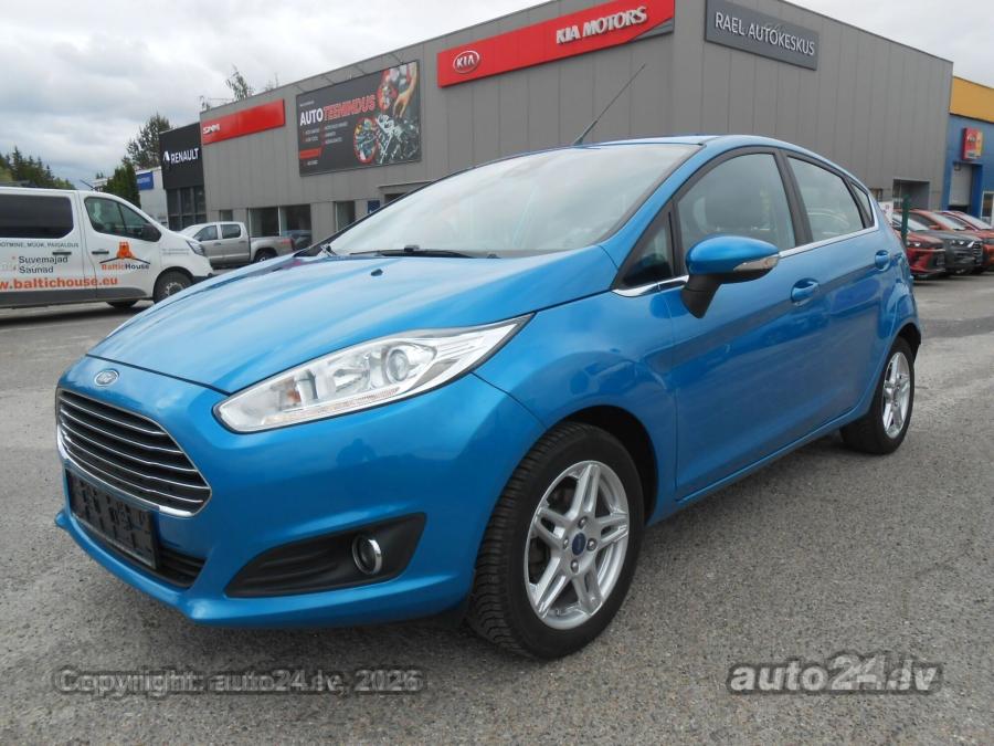 Zils Ford Fiesta 2015 Viljandi, ar dzinēja tilpumu 1.60 L un nobraukumu 157 tūkst. km par 5990 €, foto 1 vietnē AUTOMOTO.COM.LV