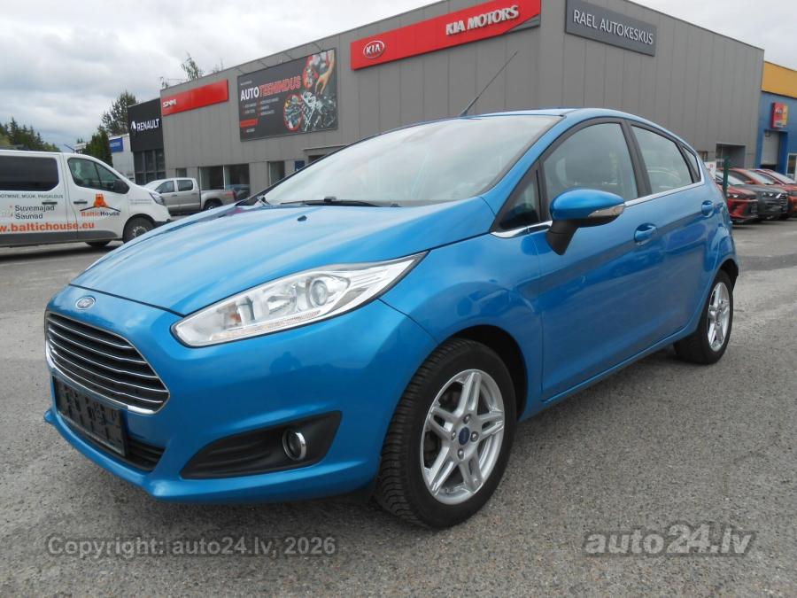 Blue Ford Fiesta 2015 in Viljandi, with an engine capacity of 1.60 L and mileage of 157 thousand km for 5990 €, photo 1 on AUTOMOTO.COM.LV