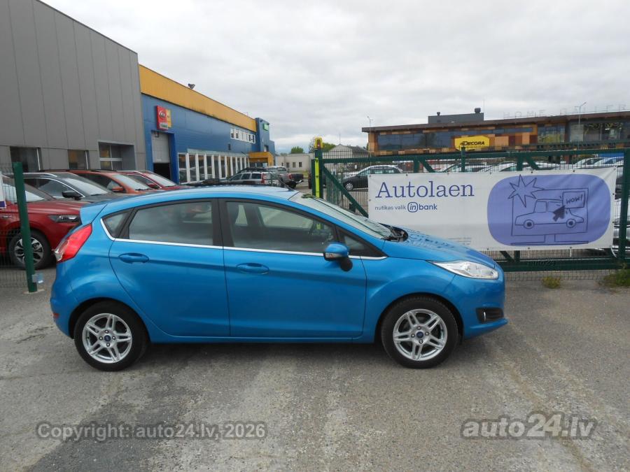 Blue Ford Fiesta 2015 in Viljandi, with an engine capacity of 1.60 L and mileage of 157 thousand km for 5990 €, photo 18 on AUTOMOTO.COM.LV