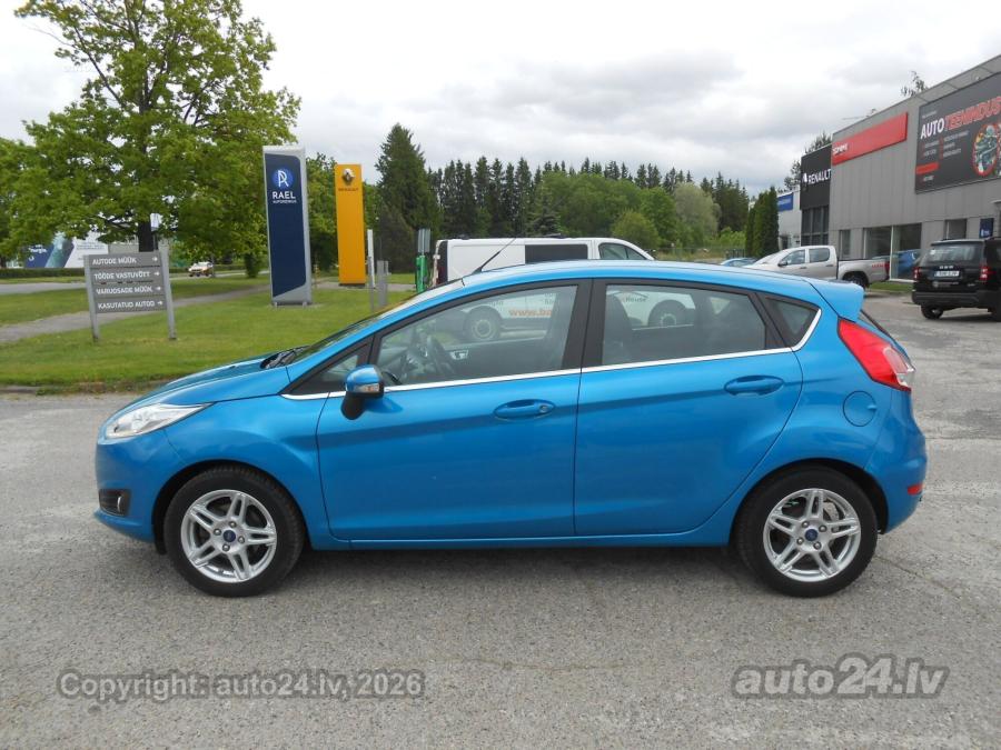 Blue Ford Fiesta 2015 in Viljandi, with an engine capacity of 1.60 L and mileage of 157 thousand km for 5990 €, photo 19 on AUTOMOTO.COM.LV