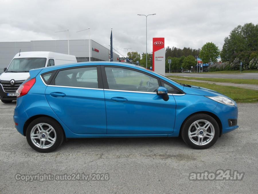 Blue Ford Fiesta 2015 in Viljandi, with an engine capacity of 1.60 L and mileage of 157 thousand km for 5990 €, photo 21 on AUTOMOTO.COM.LV