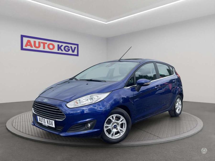 Blue Ford Fiesta 2015 in Vilnius, with an engine capacity of 1.50 L and mileage of 209 thousand km for 4999 €, photo 1 on AUTOMOTO.COM.LV