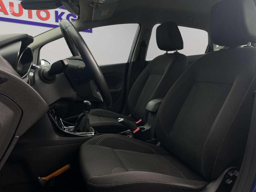 Blue Ford Fiesta 2015 in Vilnius, with an engine capacity of 1.50 L and mileage of 209 thousand km for 4999 €, photo 15 on AUTOMOTO.COM.LV