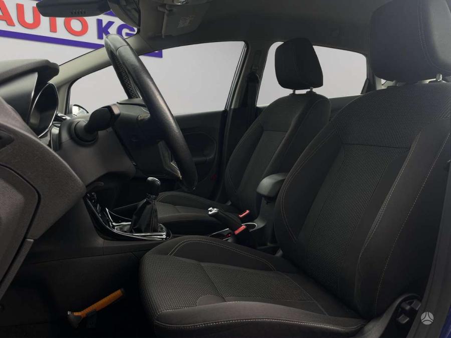 Blue Ford Fiesta 2015 in Vilnius, with an engine capacity of 1.50 L and mileage of 209 thousand km for 4999 €, photo 15 on AUTOMOTO.COM.LV