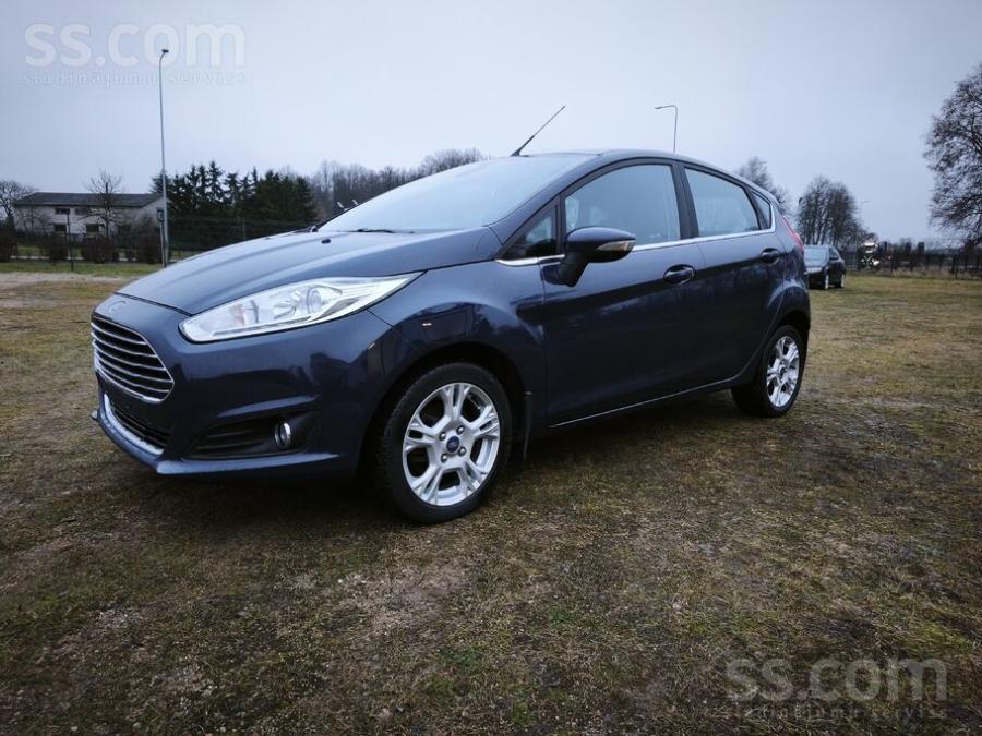 Zils Ford Fiesta 2016 Kuldīga, ar dzinēja tilpumu 1.50 L un nobraukumu 189 tūkst. km par 6850 €, foto 2 vietnē AUTOMOTO.COM.LV