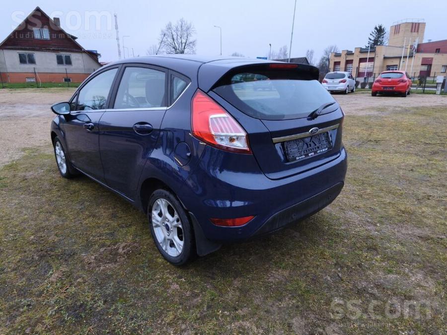 Zils Ford Fiesta 2016 Kuldīga, ar dzinēja tilpumu 1.50 L un nobraukumu 189 tūkst. km par 6850 €, foto 5 vietnē AUTOMOTO.COM.LV