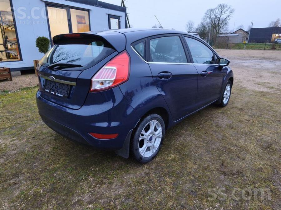 Zils Ford Fiesta 2016 Kuldīga, ar dzinēja tilpumu 1.50 L un nobraukumu 189 tūkst. km par 6850 €, foto 6 vietnē AUTOMOTO.COM.LV