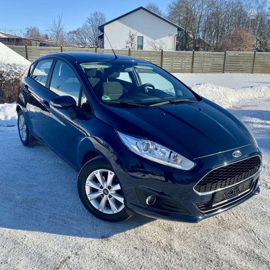 Zils Ford Fiesta 2016 Marijampole, ar dzinēja tilpumu 1.24 L un nobraukumu 148 tūkst. km par 4650 €, foto 3 vietnē AUTOMOTO.COM.LV