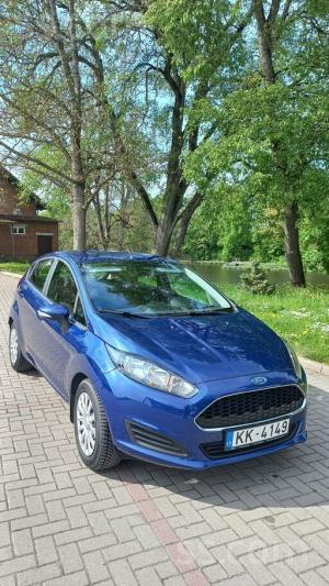 Zils Ford Fiesta 2016 Valmiera, ar dzinēja tilpumu 1.00 L un nobraukumu 101 tūkst. km par 5800 €, foto  vietnē AUTOMOTO.COM.LV