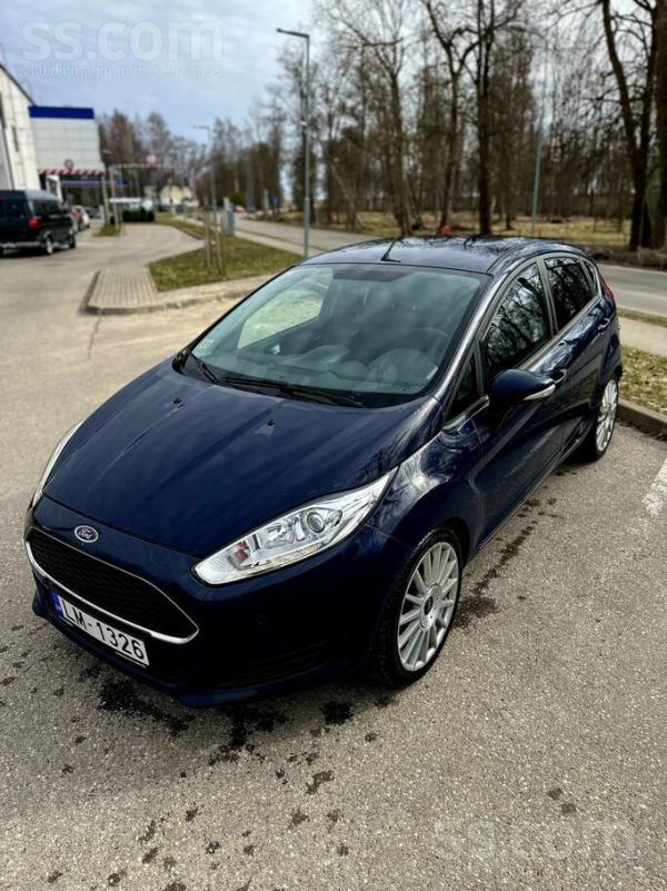 Zils Ford Fiesta 2017 Rīga, ar dzinēja tilpumu 1.50 L un nobraukumu 112 tūkst. km par 3995 €, foto 7 vietnē AUTOMOTO.COM.LV