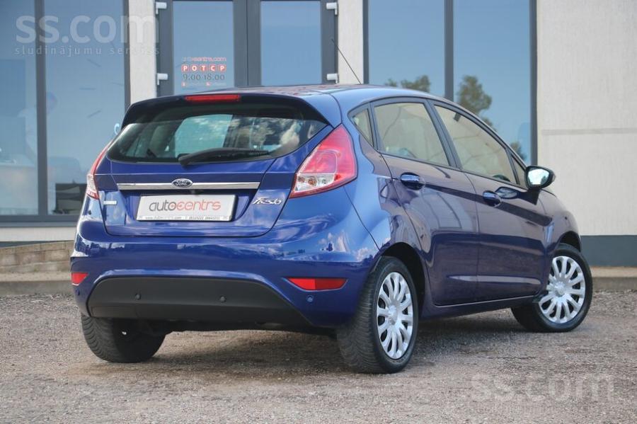 Blue Ford Fiesta 2017 in Tukums, with an engine capacity of 1.00 L and mileage of 211 thousand km for 4856 €, photo 5 on AUTOMOTO.COM.LV