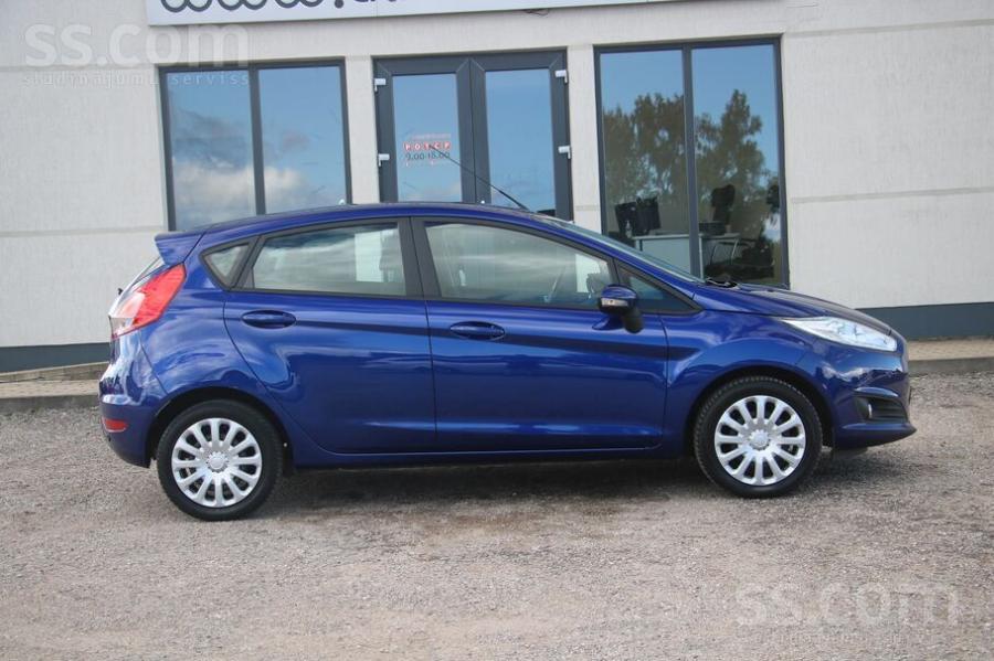 Blue Ford Fiesta 2017 in Tukums, with an engine capacity of 1.00 L and mileage of 211 thousand km for 4856 €, photo 8 on AUTOMOTO.COM.LV