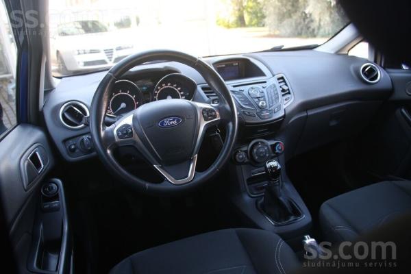 Ford Fiesta 2017 in Tukums on AUTOMOTO.COM.LV Blue Ford Fiesta 2017 in Tukums, with an engine capacity of 1.00 L and mileage of 211 thousand km for 4856 €, photo 9 on AUTOMOTO.COM.LV