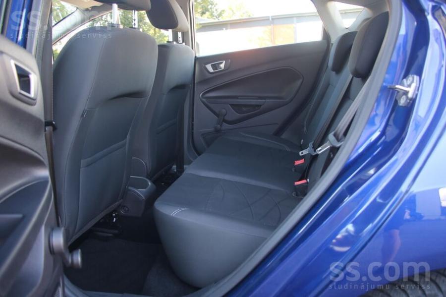 Blue Ford Fiesta 2017 in Tukums, with an engine capacity of 1.00 L and mileage of 211 thousand km for 4856 €, photo 12 on AUTOMOTO.COM.LV
