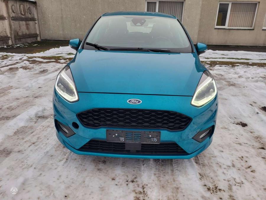 Zils Ford Fiesta 2018 Kauņa, ar dzinēja tilpumu 1.00 L un nobraukumu 96 tūkst. km par 6200 €, foto 3 vietnē AUTOMOTO.COM.LV