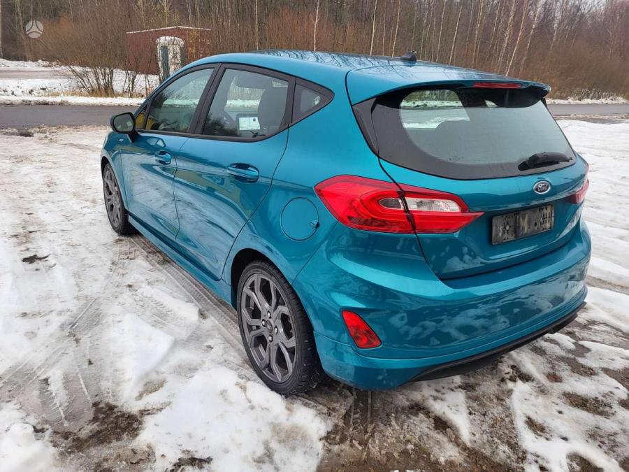 Zils Ford Fiesta 2018 Kauņa, ar dzinēja tilpumu 1.00 L un nobraukumu 96 tūkst. km par 6200 €, foto 5 vietnē AUTOMOTO.COM.LV