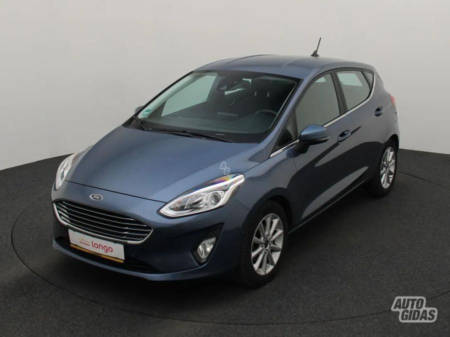 Blue Ford Fiesta 2019 in Vilnius, with an engine capacity of 1.00 L and mileage of 131 thousand km for 8599 €, photo 1 on AUTOMOTO.COM.LV