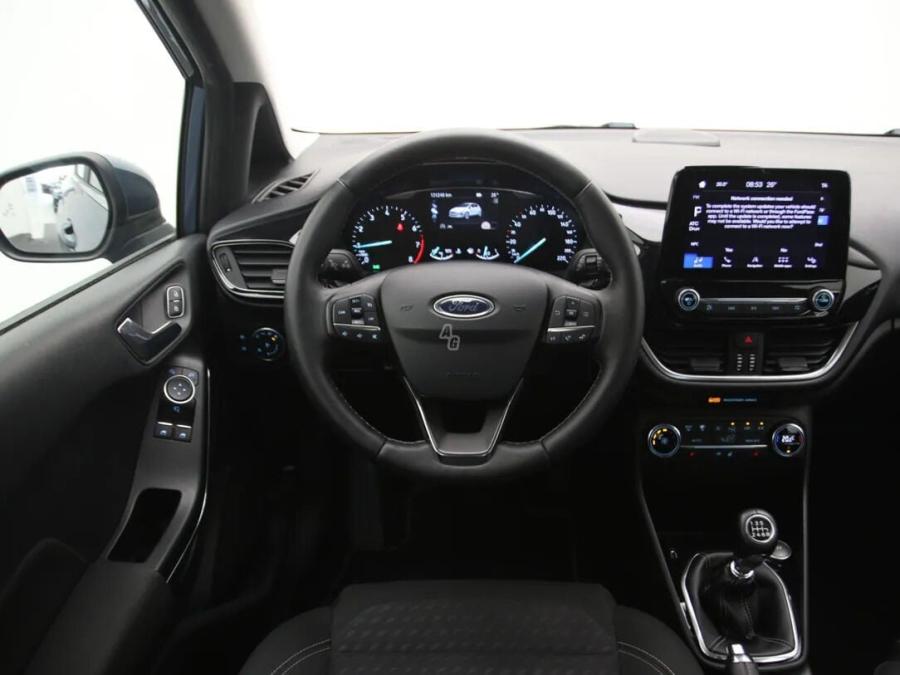 Blue Ford Fiesta 2019 in Vilnius, with an engine capacity of 1.00 L and mileage of 131 thousand km for 8599 €, photo 18 on AUTOMOTO.COM.LV