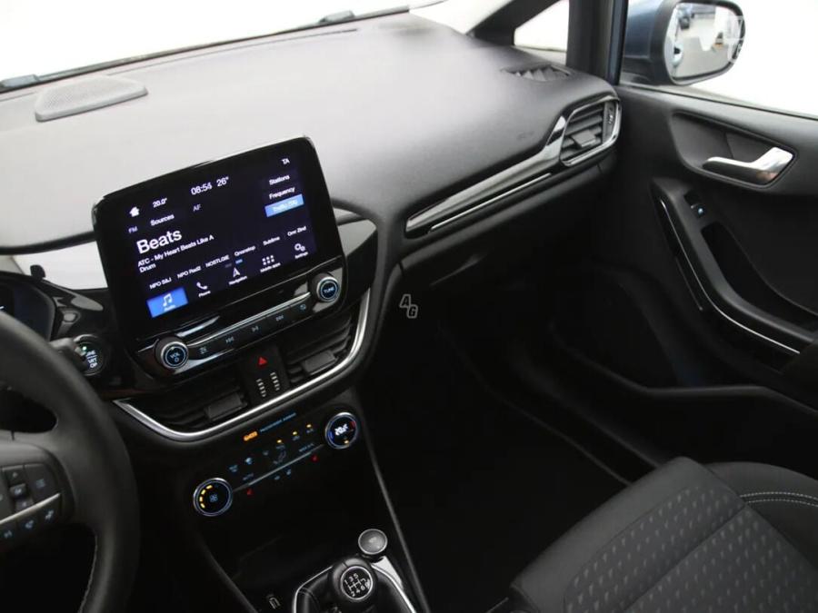 Blue Ford Fiesta 2019 in Vilnius, with an engine capacity of 1.00 L and mileage of 131 thousand km for 8599 €, photo 22 on AUTOMOTO.COM.LV