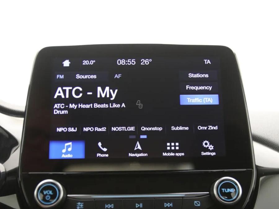 Blue Ford Fiesta 2019 in Vilnius, with an engine capacity of 1.00 L and mileage of 131 thousand km for 8599 €, photo 23 on AUTOMOTO.COM.LV