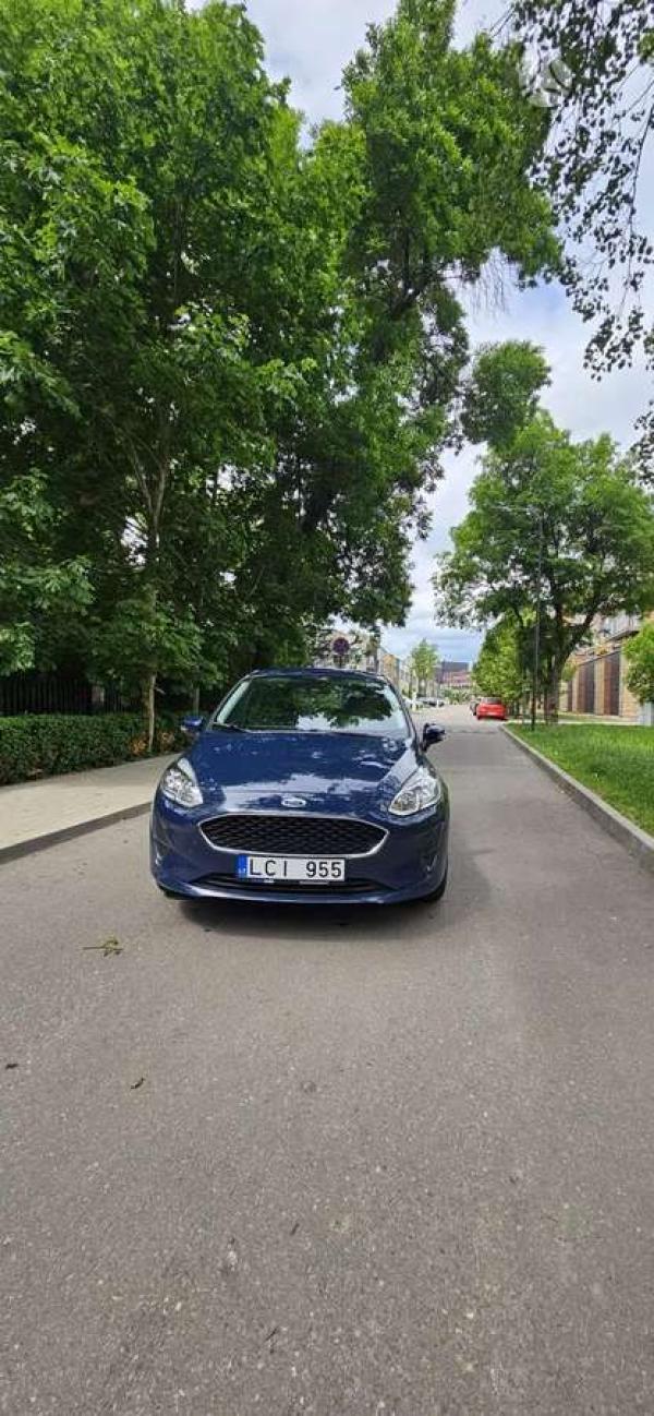 Blue Ford Fiesta 2019 in Kaunas, with an engine capacity of 1.08 L and mileage of 100 thousand km for 5550 €, photo 2 on AUTOMOTO.COM.LV