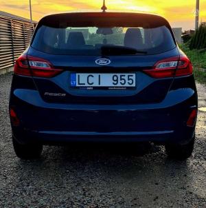 Blue Ford Fiesta 2019 in Kaunas, with an engine capacity of 1.08 L and mileage of 102 thousand km for 5450 €, photo 4 on AUTOMOTO.COM.LV
