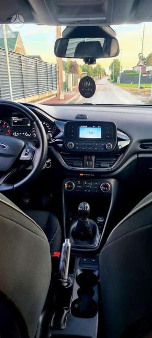 Blue Ford Fiesta 2019 in Kaunas, with an engine capacity of 1.08 L and mileage of 102 thousand km for 5450 €, photo 9 on AUTOMOTO.COM.LV