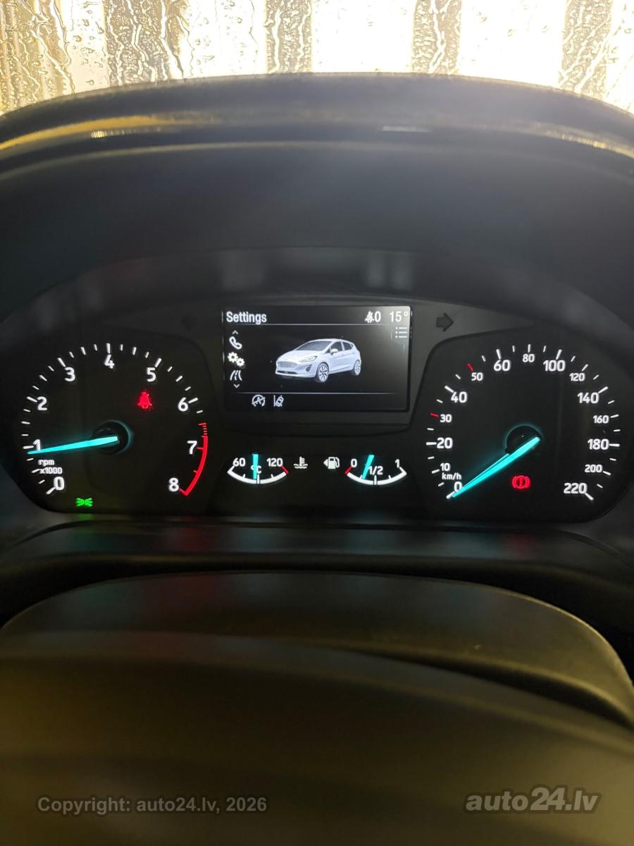 Blue Ford Fiesta 2020 in Tallinn, with an engine capacity of 1.00 L and mileage of 115 thousand km for 11990 €, photo 9 on AUTOMOTO.COM.LV