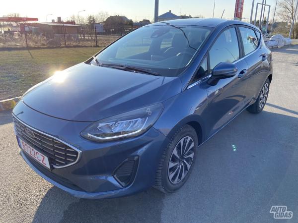 Blue Ford Fiesta 2023 in Lazdijai, with an engine capacity of 1.00 L and mileage of 12 thousand km for 14420 €, photo 2 on AUTOMOTO.COM.LV
