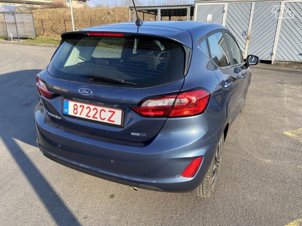 Blue Ford Fiesta 2023 in Lazdijai, with an engine capacity of 1.00 L and mileage of 12 thousand km for 14420 €, photo 6 on AUTOMOTO.COM.LV