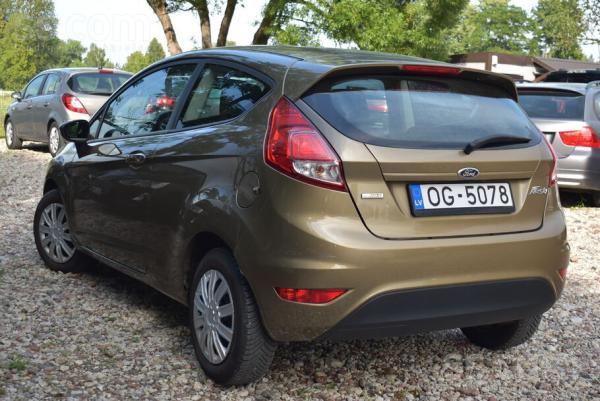 Brown Ford Fiesta 2013 in Kuldiga, with an engine capacity of 1.50 L and mileage of 0 thousand km for 3650 €, photo 3 on AUTOMOTO.COM.LV