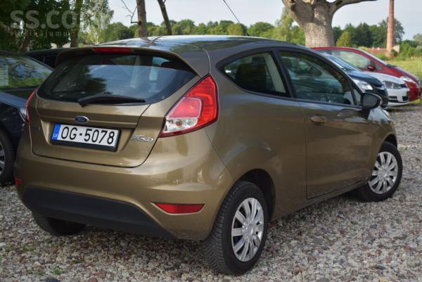 Brown Ford Fiesta 2013 in Kuldiga, with an engine capacity of 1.50 L and mileage of 0 thousand km for 3650 €, photo 4 on AUTOMOTO.COM.LV