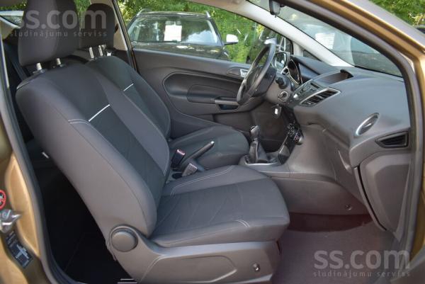 Brown Ford Fiesta 2013 in Kuldiga, with an engine capacity of 1.50 L and mileage of 0 thousand km for 3650 €, photo 6 on AUTOMOTO.COM.LV
