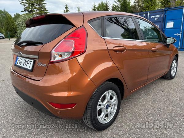 Brown Ford Fiesta 2014 in Paide, with an engine capacity of 1.60 L and mileage of 282 thousand km for 5490 €, photo 5 on AUTOMOTO.COM.LV