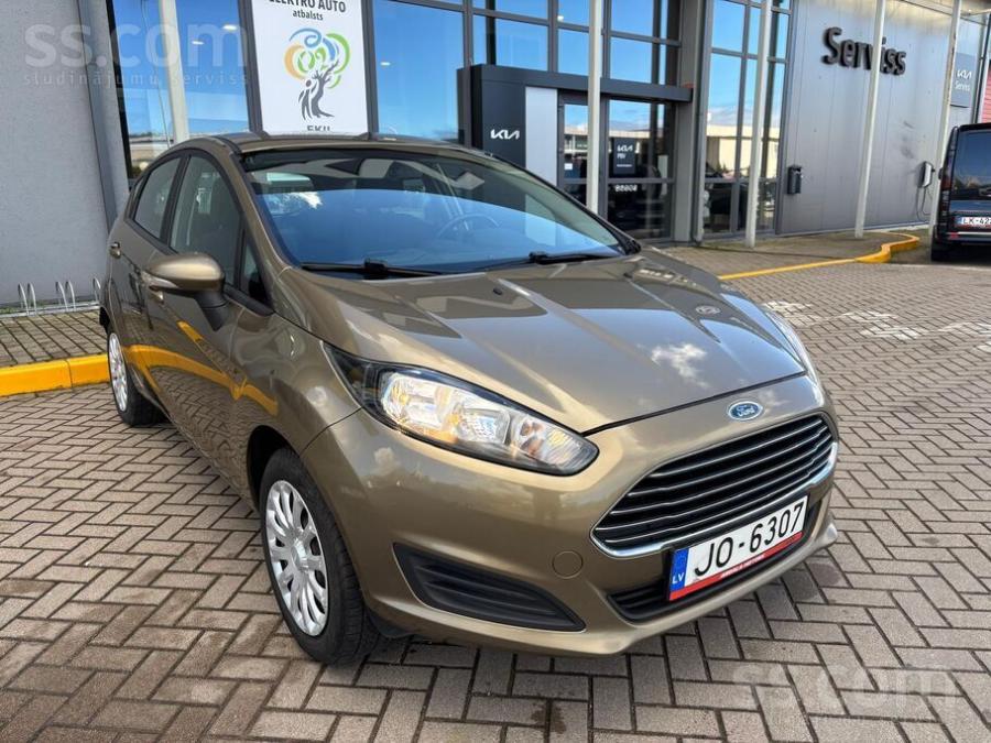 Brūns Ford Fiesta 2014 Liepāja, ar dzinēja tilpumu 1.20 L un nobraukumu 261 tūkst. km par 3200 €, foto 1 vietnē AUTOMOTO.COM.LV