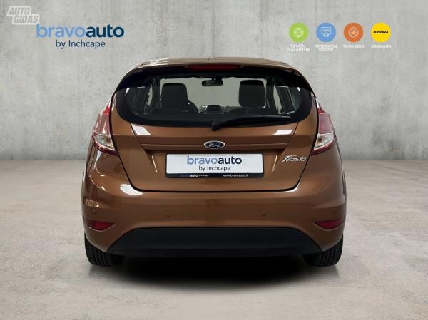Brown Ford Fiesta 2016 in Vilnius, with an engine capacity of 1.30 L and mileage of 85 thousand km for 6000 €, photo 4 on AUTOMOTO.COM.LV