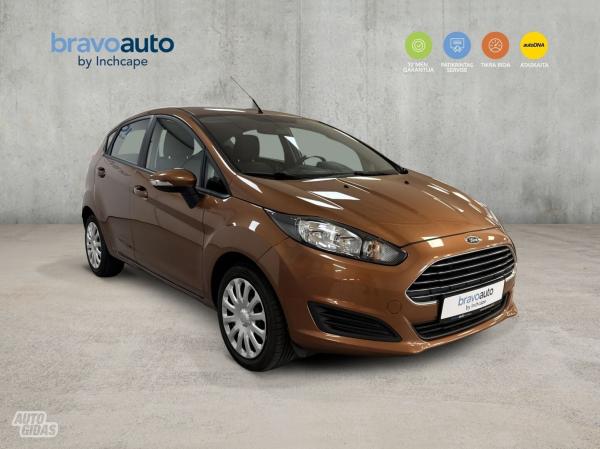 Brown Ford Fiesta 2016 in Vilnius, with an engine capacity of 1.30 L and mileage of 85 thousand km for 6000 €, photo 6 on AUTOMOTO.COM.LV