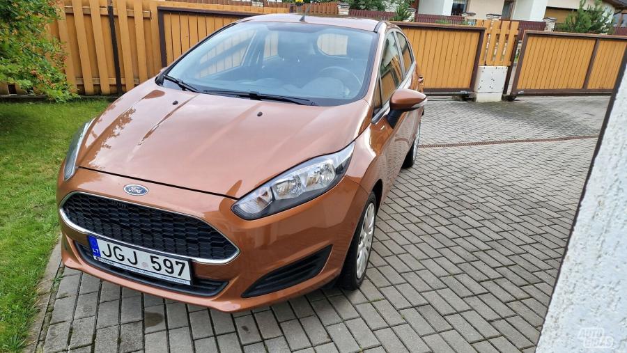 Brūns Ford Fiesta 2016 Viļņa, ar dzinēja tilpumu 1.00 L un nobraukumu 90 tūkst. km par 5900 €, foto 7 vietnē AUTOMOTO.COM.LV