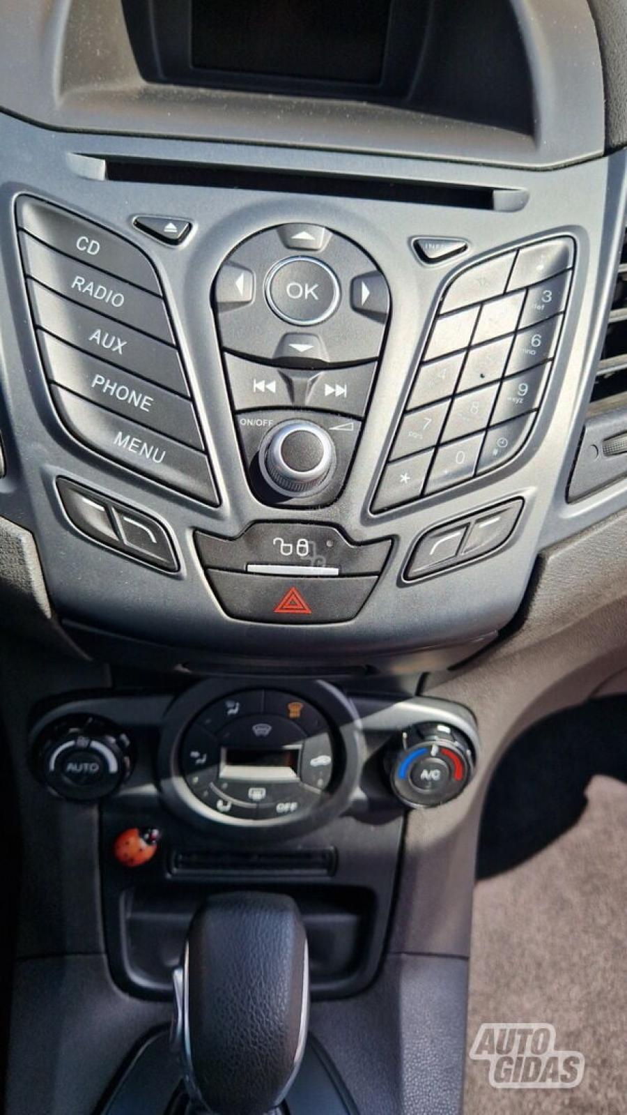 Brūns Ford Fiesta 2016 Viļņa, ar dzinēja tilpumu 1.00 L un nobraukumu 90 tūkst. km par 5900 €, foto 10 vietnē AUTOMOTO.COM.LV