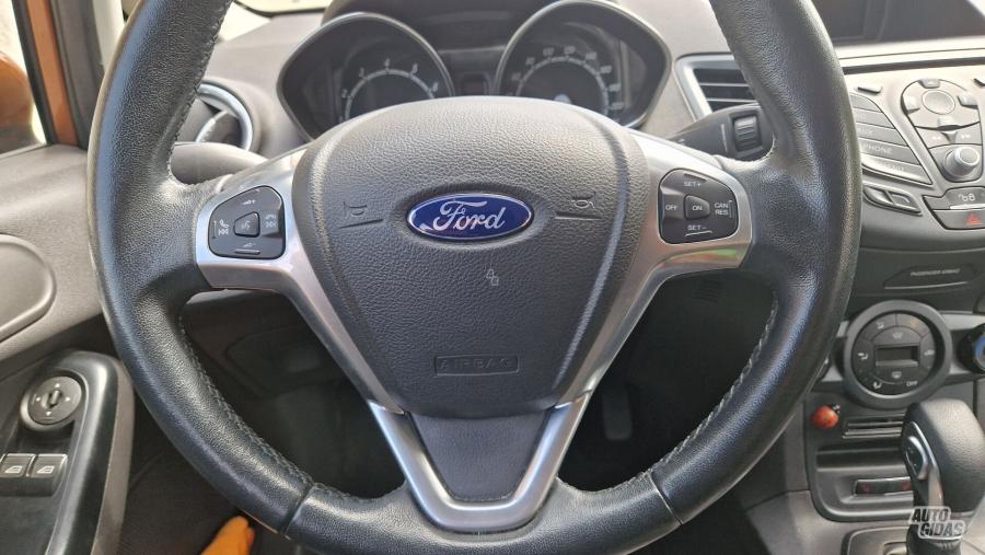 Brown Ford Fiesta 2016 in Vilnius, with an engine capacity of 1.00 L and mileage of 90 thousand km for 5900 €, photo 15 on AUTOMOTO.COM.LV