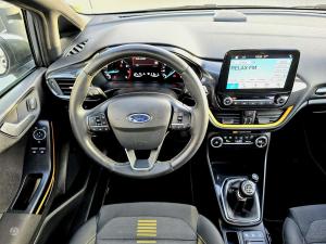 Brown Ford Fiesta 2018 in Taurage, with an engine capacity of 1.00 L and mileage of 145 thousand km for 5999 €, photo 17 on AUTOMOTO.COM.LV