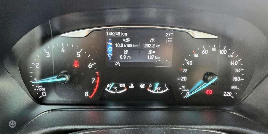 Brown Ford Fiesta 2018 in Taurage, with an engine capacity of 1.00 L and mileage of 145 thousand km for 5999 €, photo 18 on AUTOMOTO.COM.LV