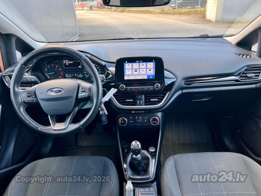 Brown Ford Fiesta 2018 in Tallinn, with an engine capacity of 1.00 L and mileage of 160 thousand km for 5990 €, photo 8 on AUTOMOTO.COM.LV