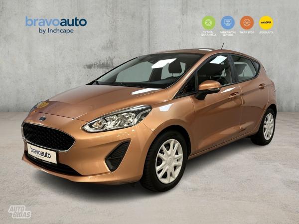 Brown Ford Fiesta 2020 in Vilnius, with an engine capacity of 1.00 L and mileage of 70 thousand km for 9991 €, photo 1 on AUTOMOTO.COM.LV