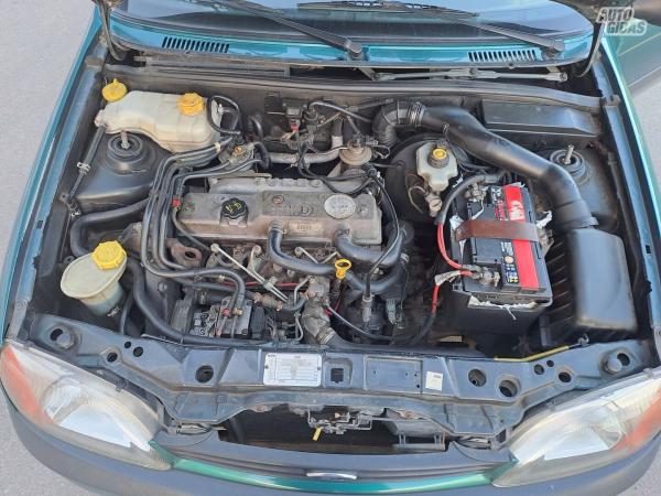 Green Ford Fiesta 2000 in Klaipeda, with an engine capacity of 1.80 L and mileage of 182 thousand km for 750 €, photo 5 on AUTOMOTO.COM.LV