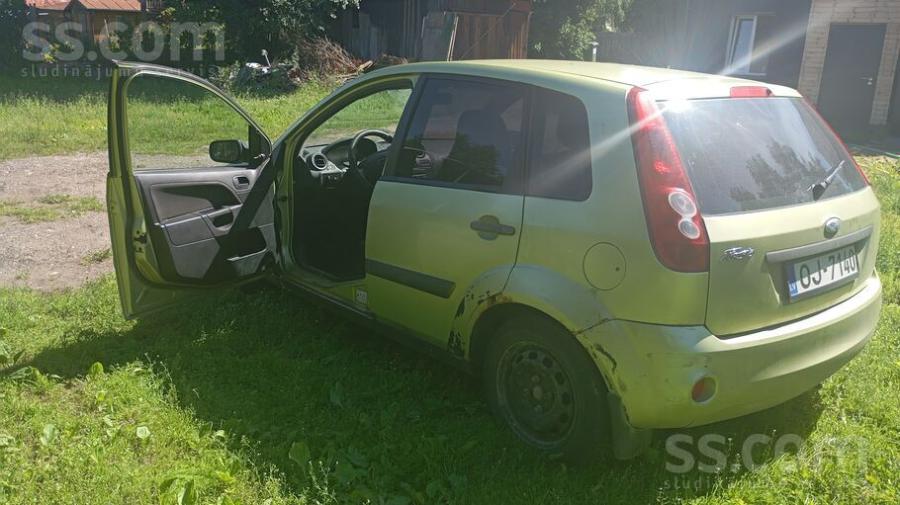 Green Ford Fiesta 2006 in Riga, with an engine capacity of 1.30 L and mileage of 0 thousand km for 550 €, photo 1 on AUTOMOTO.COM.LV