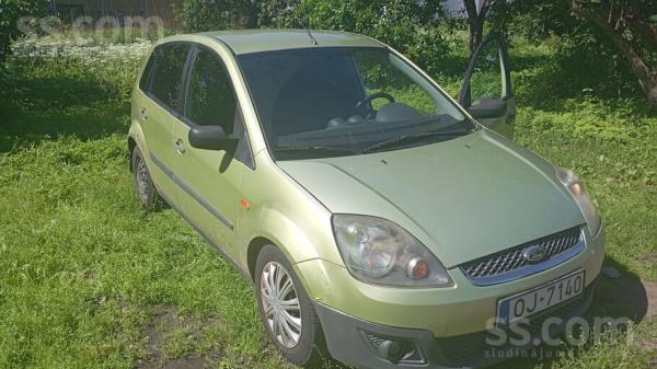 Green Ford Fiesta 2006 in Riga, with an engine capacity of 1.30 L and mileage of 0 thousand km for 550 €, photo 2 on AUTOMOTO.COM.LV