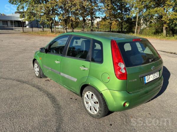 Green Ford Fiesta 2007 in Riga, with an engine capacity of 1.30 L and mileage of 203 thousand km for 1200 €, photo 5 on AUTOMOTO.COM.LV