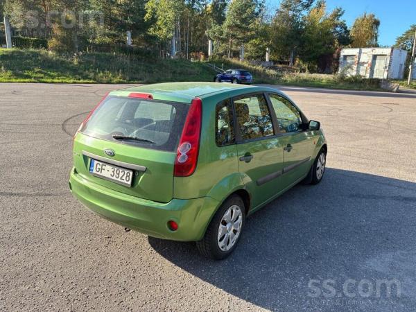 Green Ford Fiesta 2007 in Riga, with an engine capacity of 1.30 L and mileage of 203 thousand km for 1200 €, photo 6 on AUTOMOTO.COM.LV