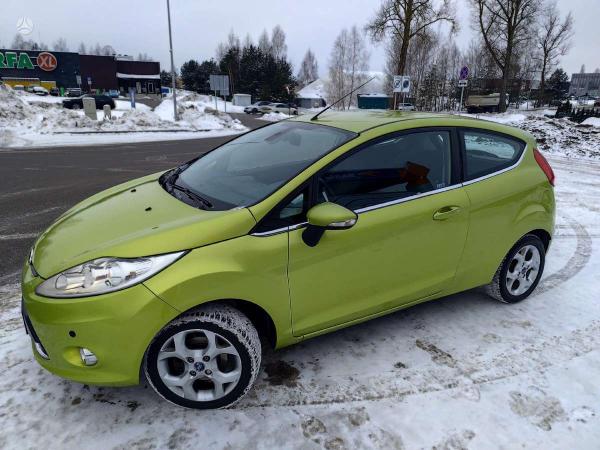 Green Ford Fiesta 2009 in Vilnius, with an engine capacity of 1.40 L and mileage of 87 thousand km for 4000 €, photo 4 on AUTOMOTO.COM.LV